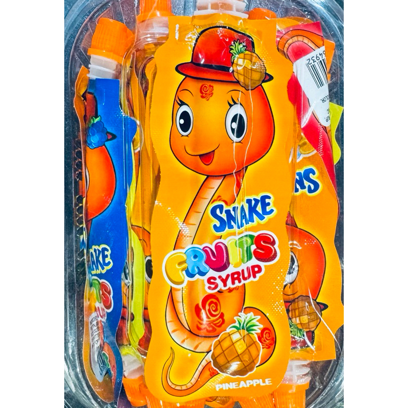 Snake Fruity Syrup 30 pcs | Shopee Philippines