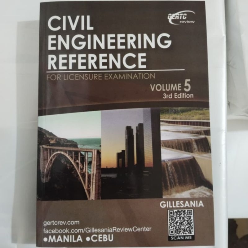 Civil Engineering Reference Vol 5 Gillesania( 3RD EDITION) | Shopee ...