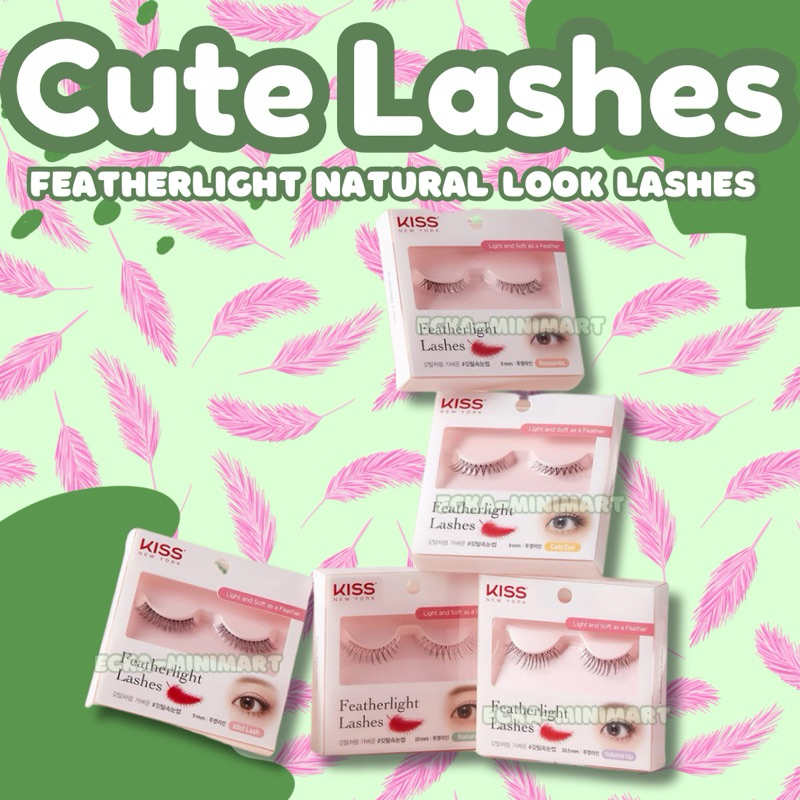 Featherlight Beautiful Natural look Eyelashes Cute Eye Lashes | Shopee ...