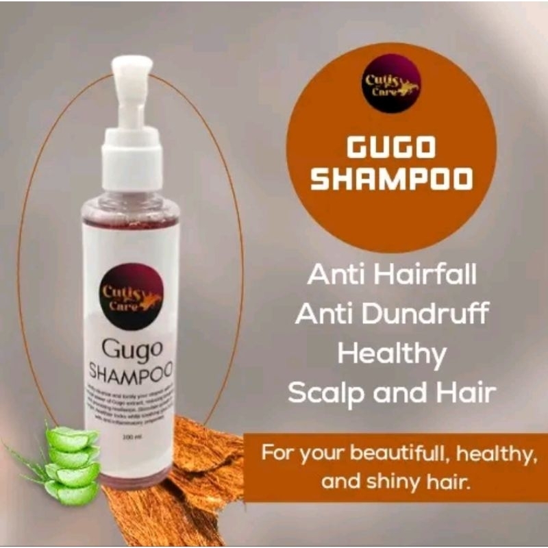 Hair Grower, Gugo Shampoo, Aloe Vera Shampoo 100ml Anti Hairfall, Anti ...