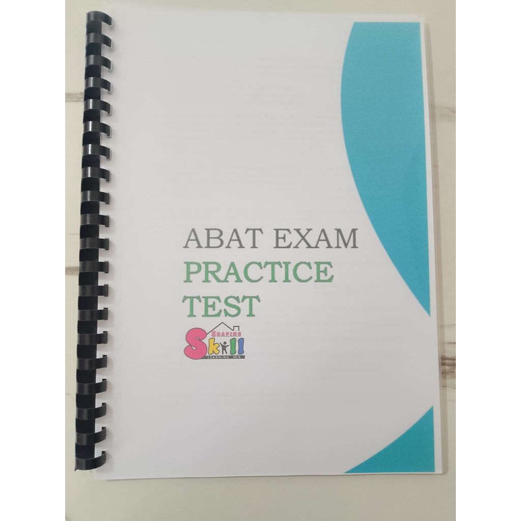 ABAT (Applied Behavior Analysis Technician) Practice Test 2 | Shopee ...