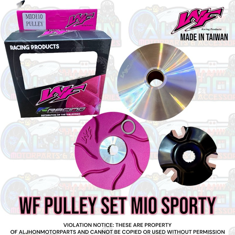 WF PULLEY SET MIO SPORTY / SOULTY MADE IN TAIWAN (WIN FACTORY) | Shopee ...