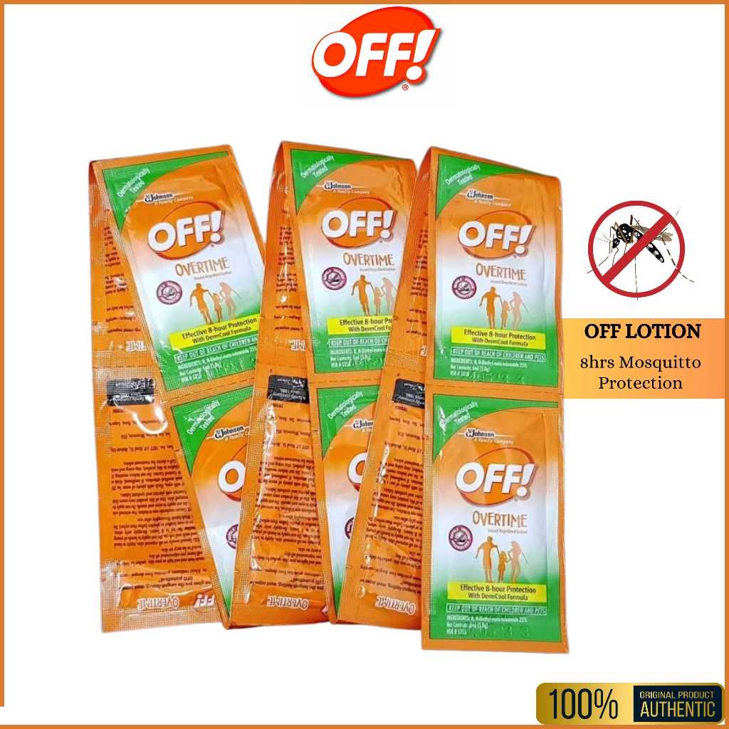 Off Lotion Mosquito and Insect Repellent 8hours Protection Against ...
