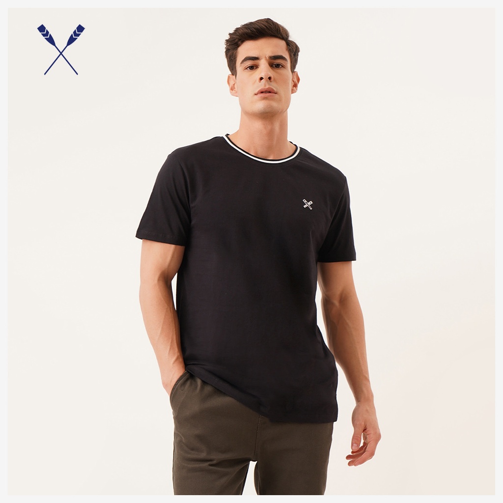 Regatta T-Shirt With Contrast Neck Ribbing For Men | Shopee Philippines