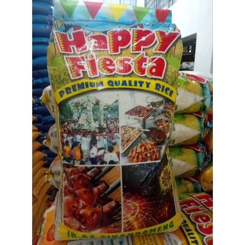 HAPPY FIESTA PREMIUM RICE 25KG | Shopee Philippines