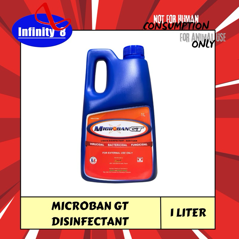 MICROBAN GT LIQUID DISINFECTANT 1 LITER | Shopee Philippines