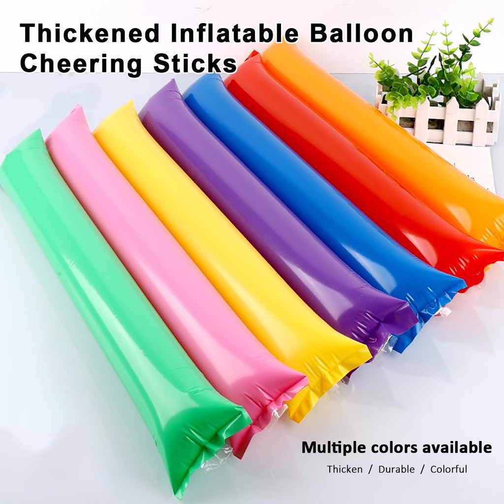 2 pcs Metallic Balloon Clapper Thunder Pong pong Cheering Sticks ...