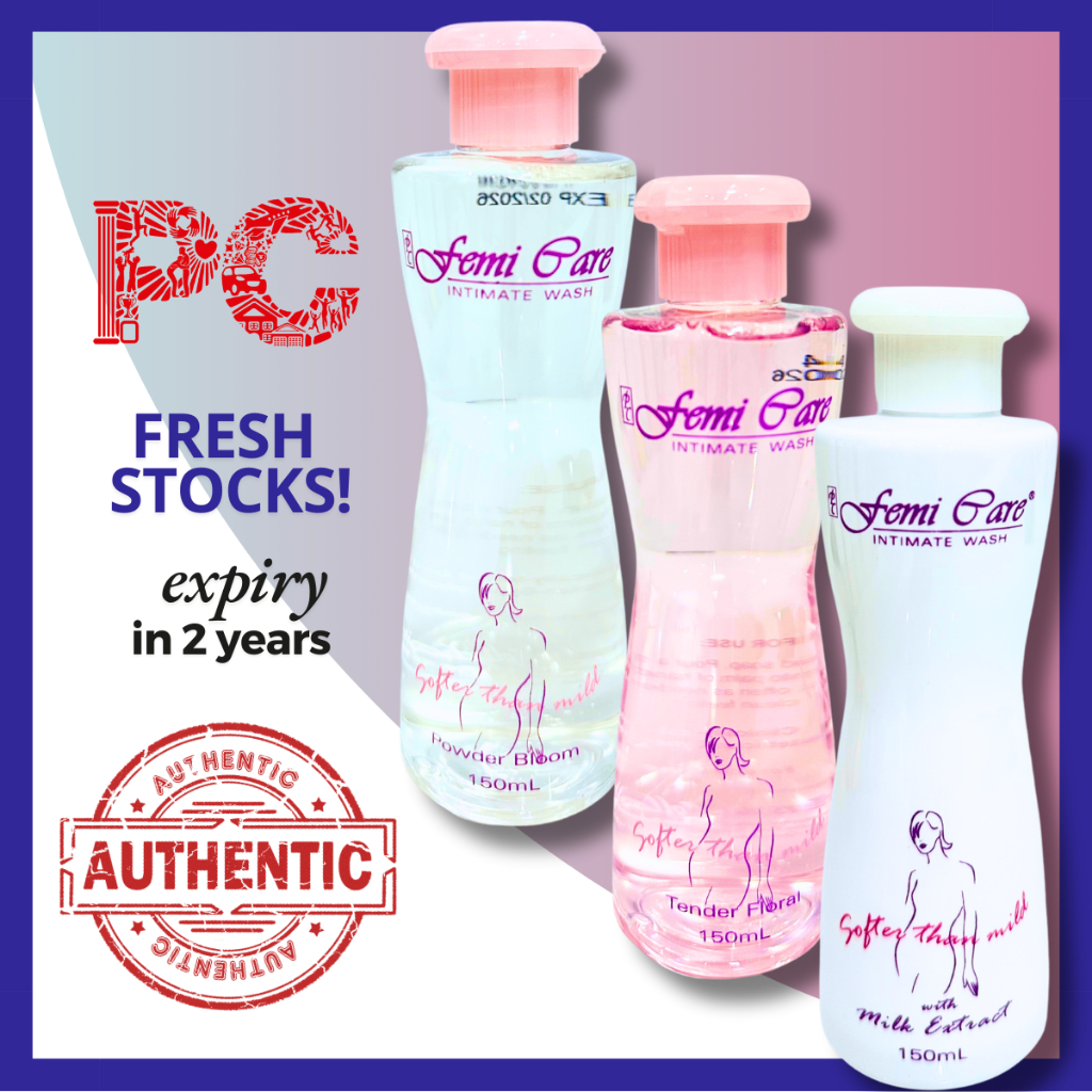 Femi Care Intimate Wash Tender Floral Powder Bloom Milk Extract 150ml ...