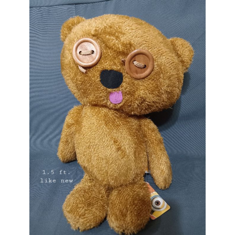 Minions Bob Tim Teddy bear preloved | Shopee Philippines