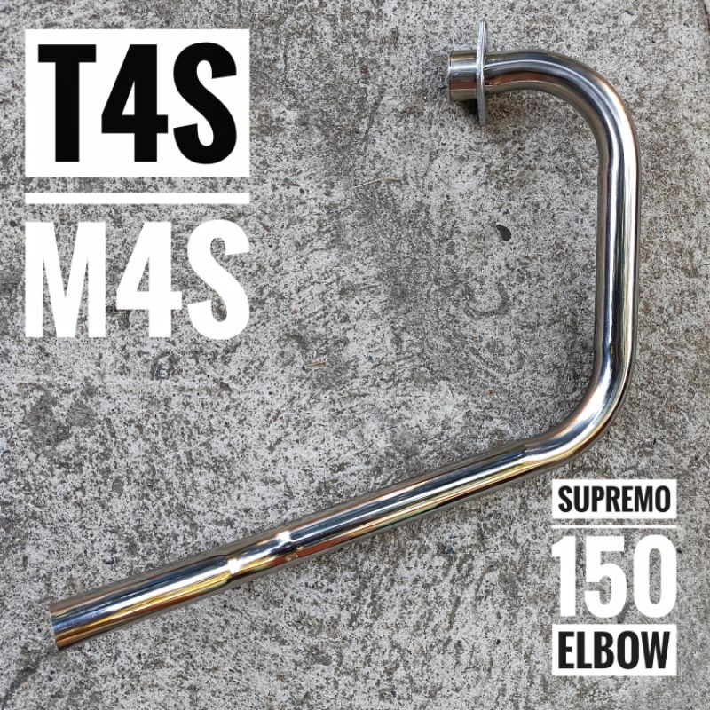 Stainless Muffler Elbow for TMX Supremo 150 | Shopee Philippines