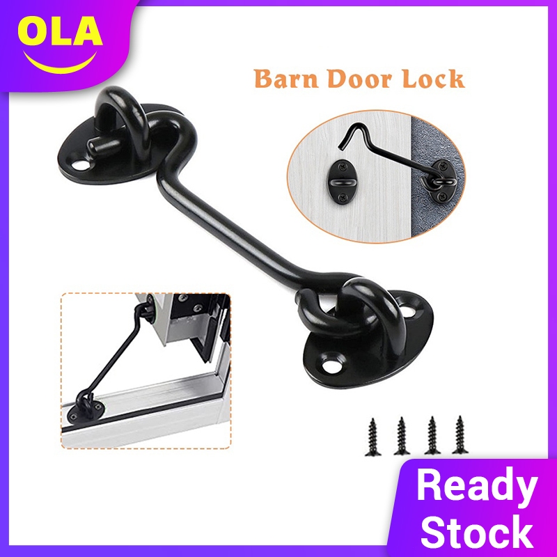 6Inch Heavy Duty Window Lock, Gate Lock Cabin Hook for Sliding Door ...