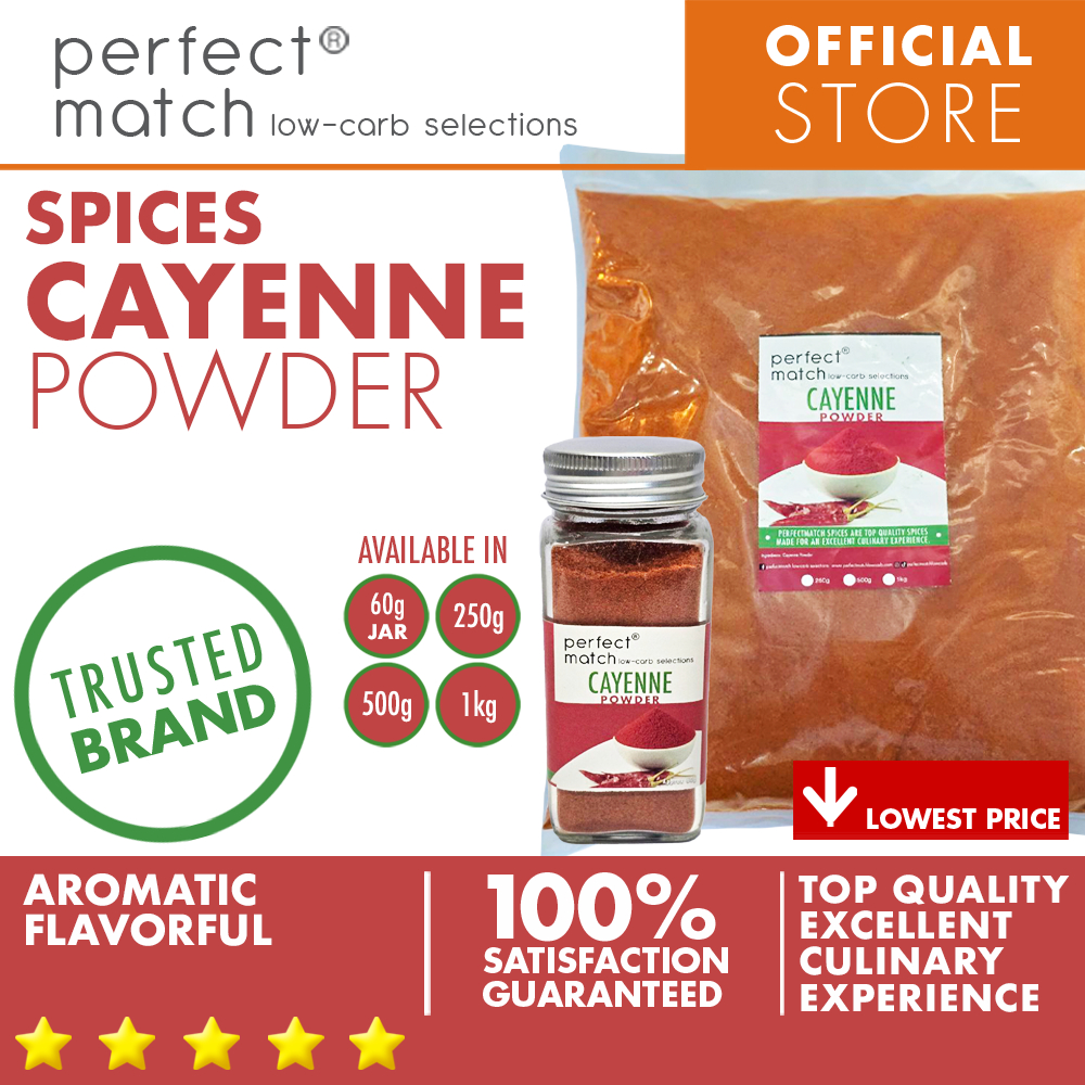 PerfectMatch Low-carb® I Cayenne Powder I Organic Spices I Top Quality ...
