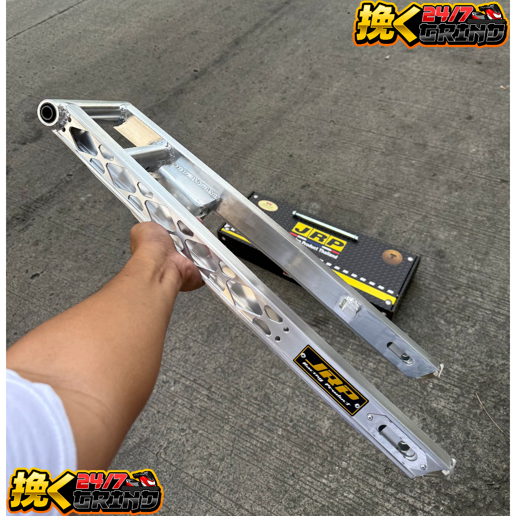 King Drag Lighten Swing Arm +2 +3 For Raider 150 Carb / Raider 150 Fi ...