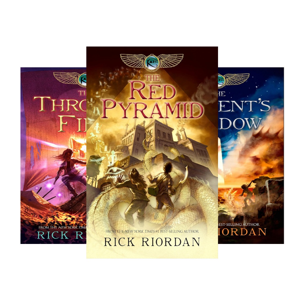The Kane Chronicles Book 1-3 Series by Rick Riordan (Paperback ...