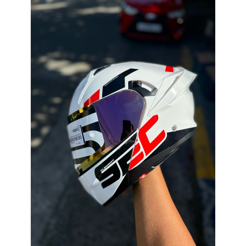 SEC ELEMENT Modular Dual Visor with Freebies! | Shopee Philippines