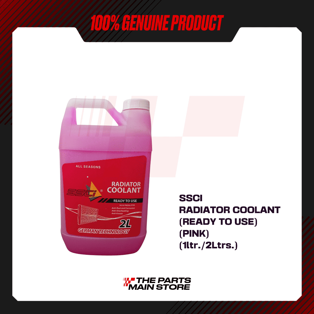 SSCI RADIATOR COOLANT (READY TO USE) (PINK) | Shopee Philippines