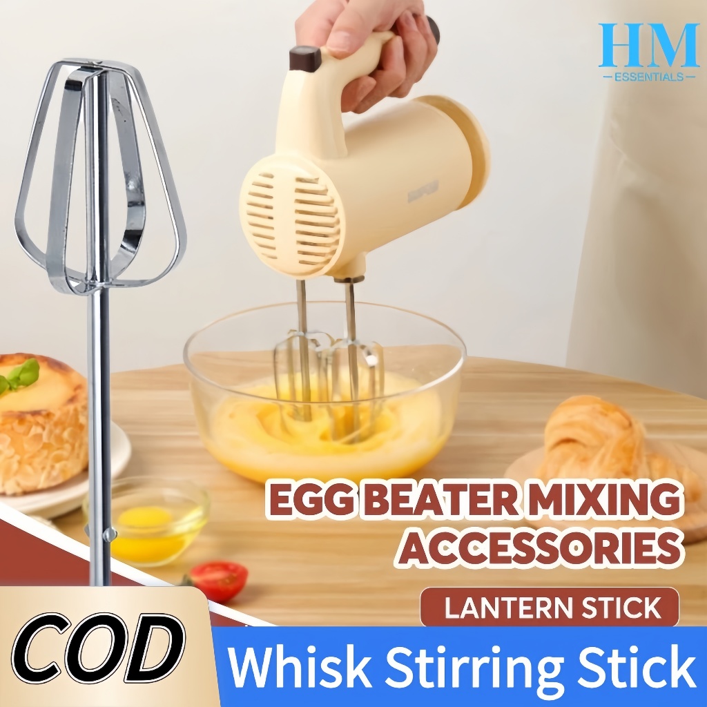 Electric Whisk Stirring Hook Baking Kitchen Tools Stainless Steel ...