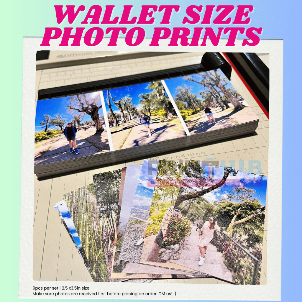 Wallet Size Photo Printing Services | 9pcs per order | Shopee Philippines