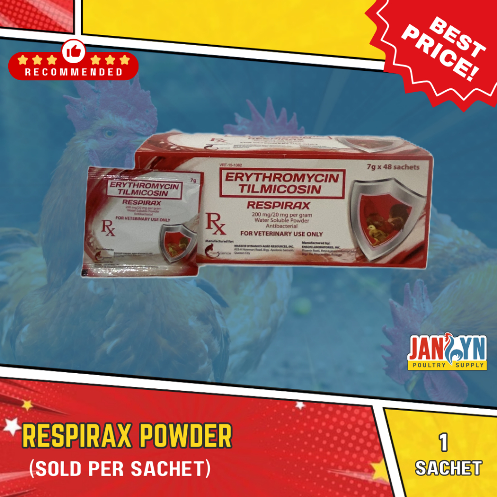 Respirax Water Soluble Powder - 7grams per Sachet | Shopee Philippines
