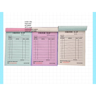 Shop order slip for Sale on Shopee Philippines