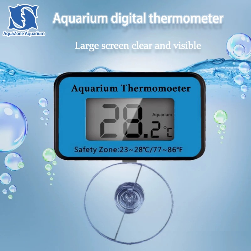 Aquarium Mini Temperature Gauge Submersible Temperature Gauge 0-50 ...