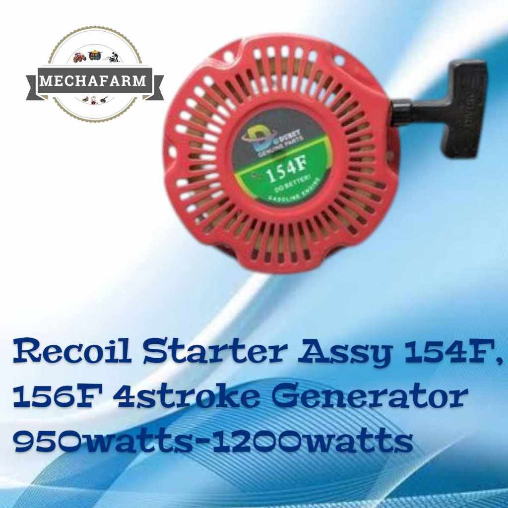 Recoil Starter Assy 154F, 156F 4 Stroke Generator 950watts up to ...