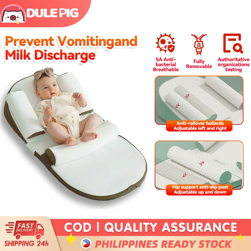 Baby Slope Pillow Class A Anti spitting and Choking Milk Feeding ...