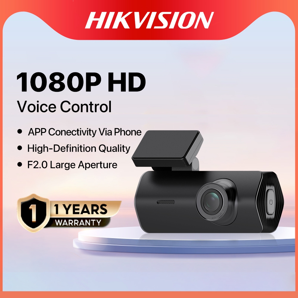 Hikvision K2 Dash Camera 1080P Night Vision 102° View Enhancement Loop ...