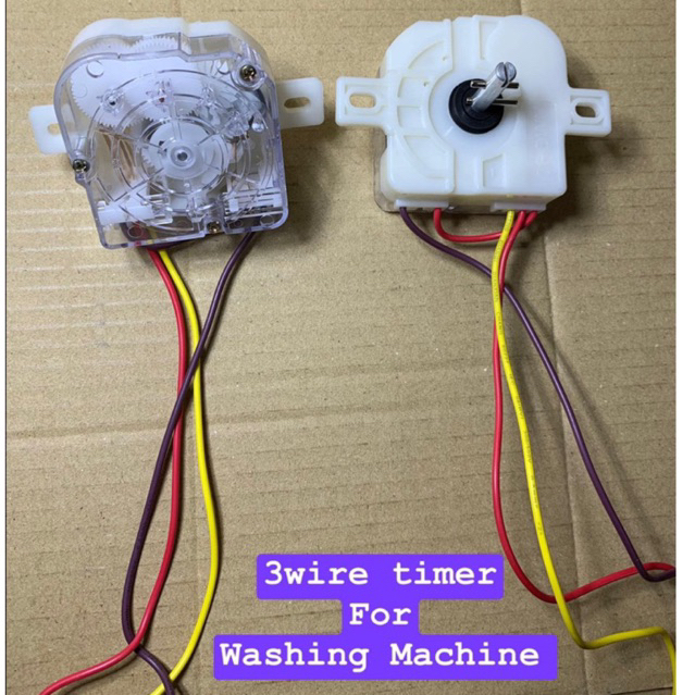 3wires washing Machine Timer straight ears (Universal) | Shopee Philippines