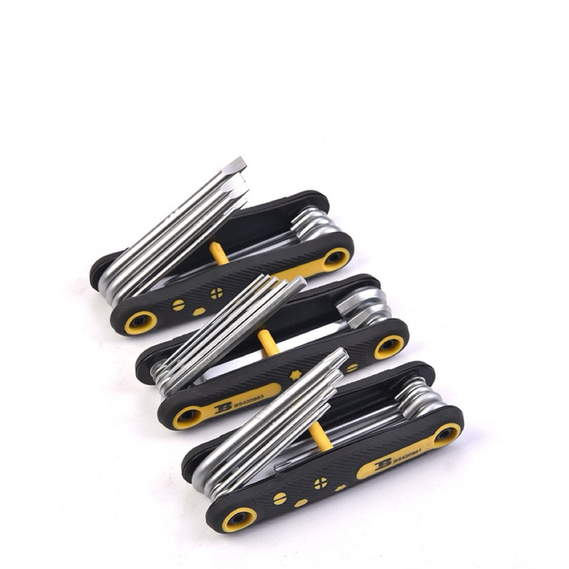 8 in 1 Portable Folding Screwdriver Set Mini Precision Screwdriver Bits Kit Hand Tool Kits ...