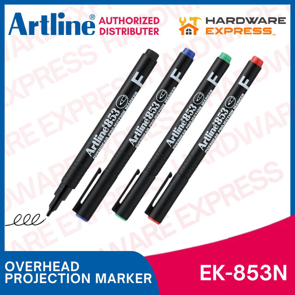 ARTLINE Overhead Projection Marker 853 (FINE LINE) | Shopee Philippines