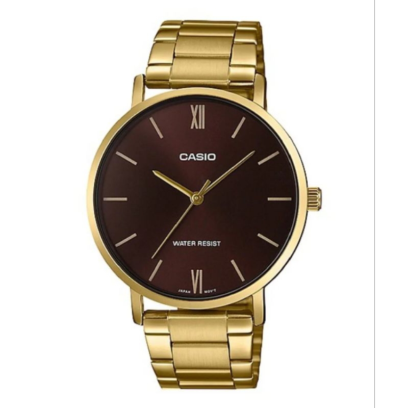CASIO MENS GOLD MTP VT01G 5B | Shopee Philippines