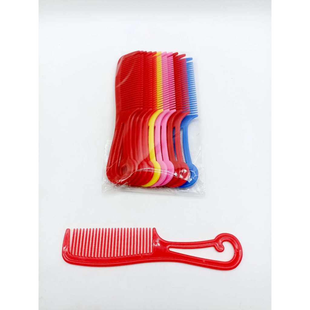 1pc - Hair CombPlastic Double Tooth Hair Comb Detangling Wide Tooth ...