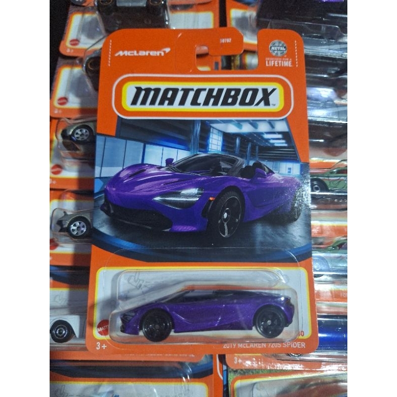 Matchbox 2019 Mclaren 720s Spider Purple | Shopee Philippines
