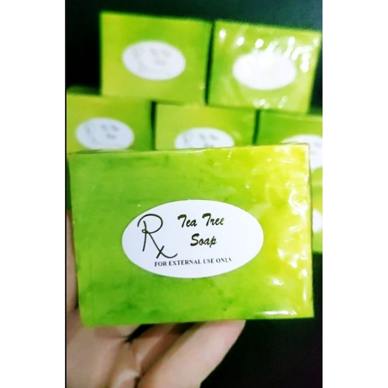 sce Rx Dermaformulated Tea Tree Soap- Open for Rebrannding | Shopee ...