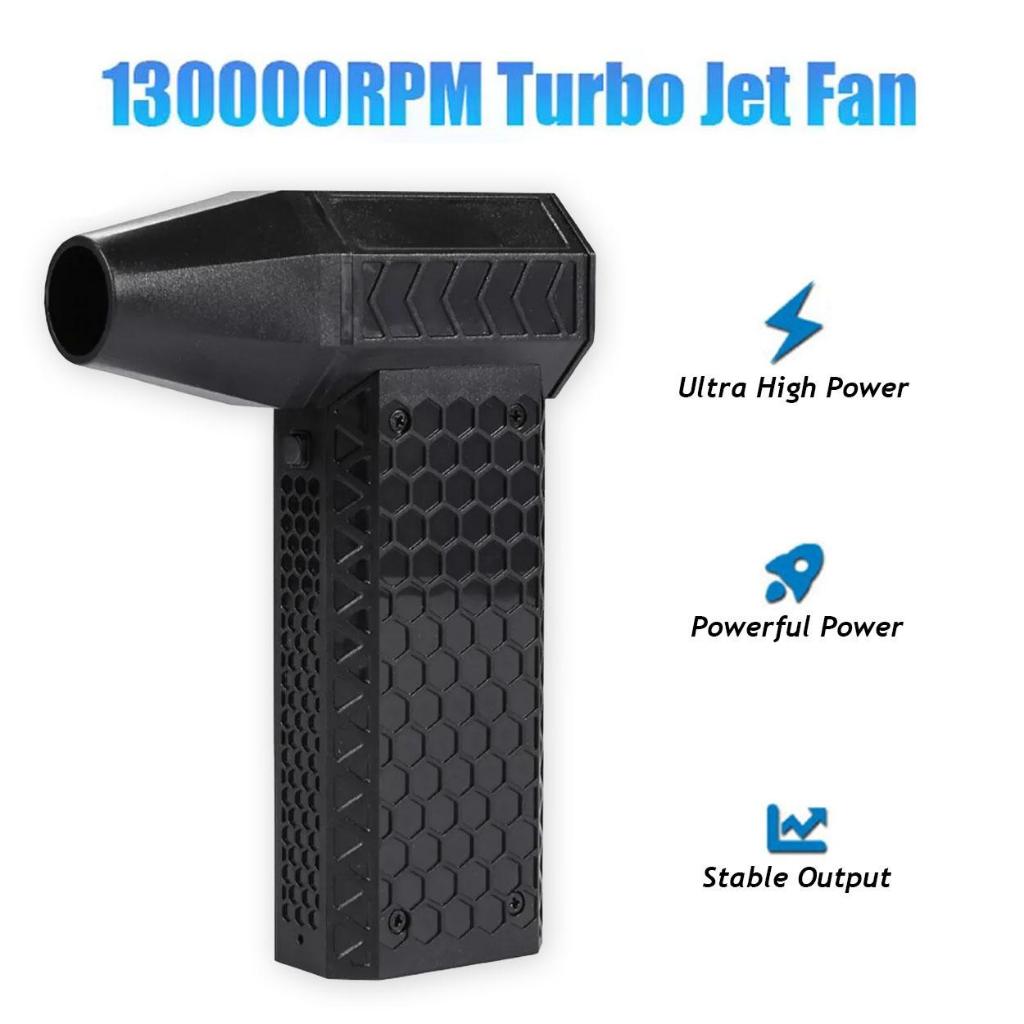 Mini Turbo Jet Fan Portable 130000 RPM Air Blower Electric Jet Fan ...