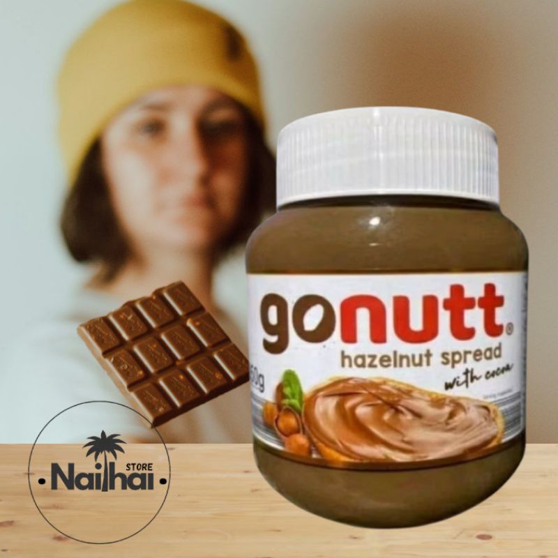 GoNUTT HAZELNUT SPREAD 350g | Shopee Philippines