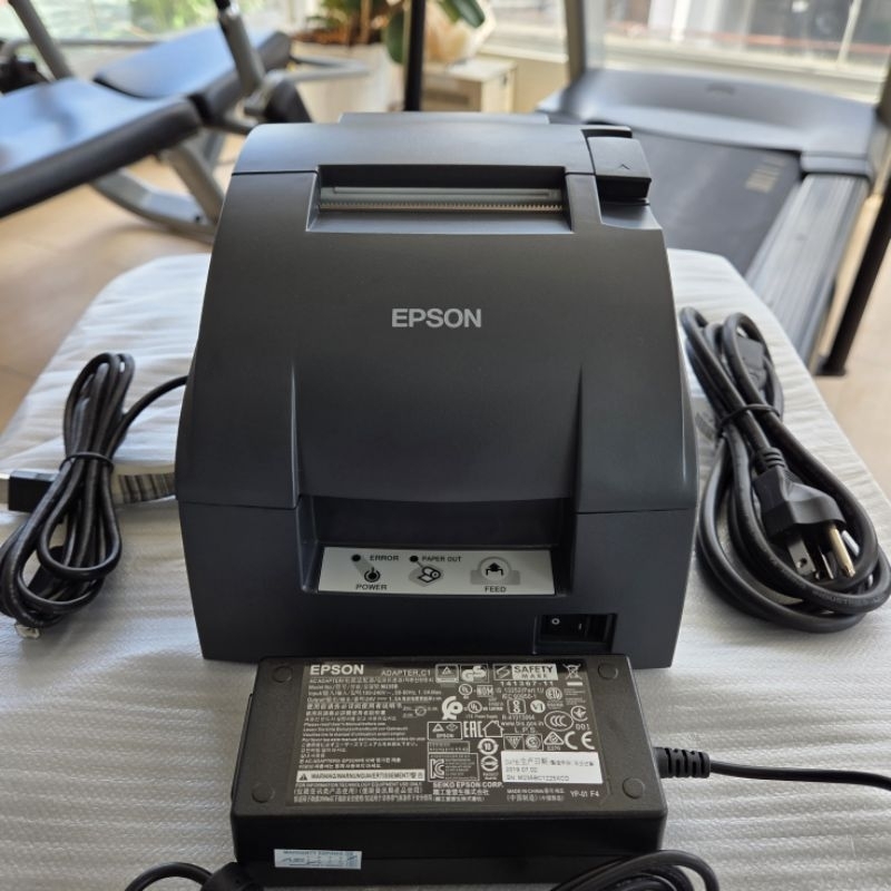 EPSON POS PRINTER TMU 330B USB/SERIAL 24 PIN DOT MATRIX Slightly use ...