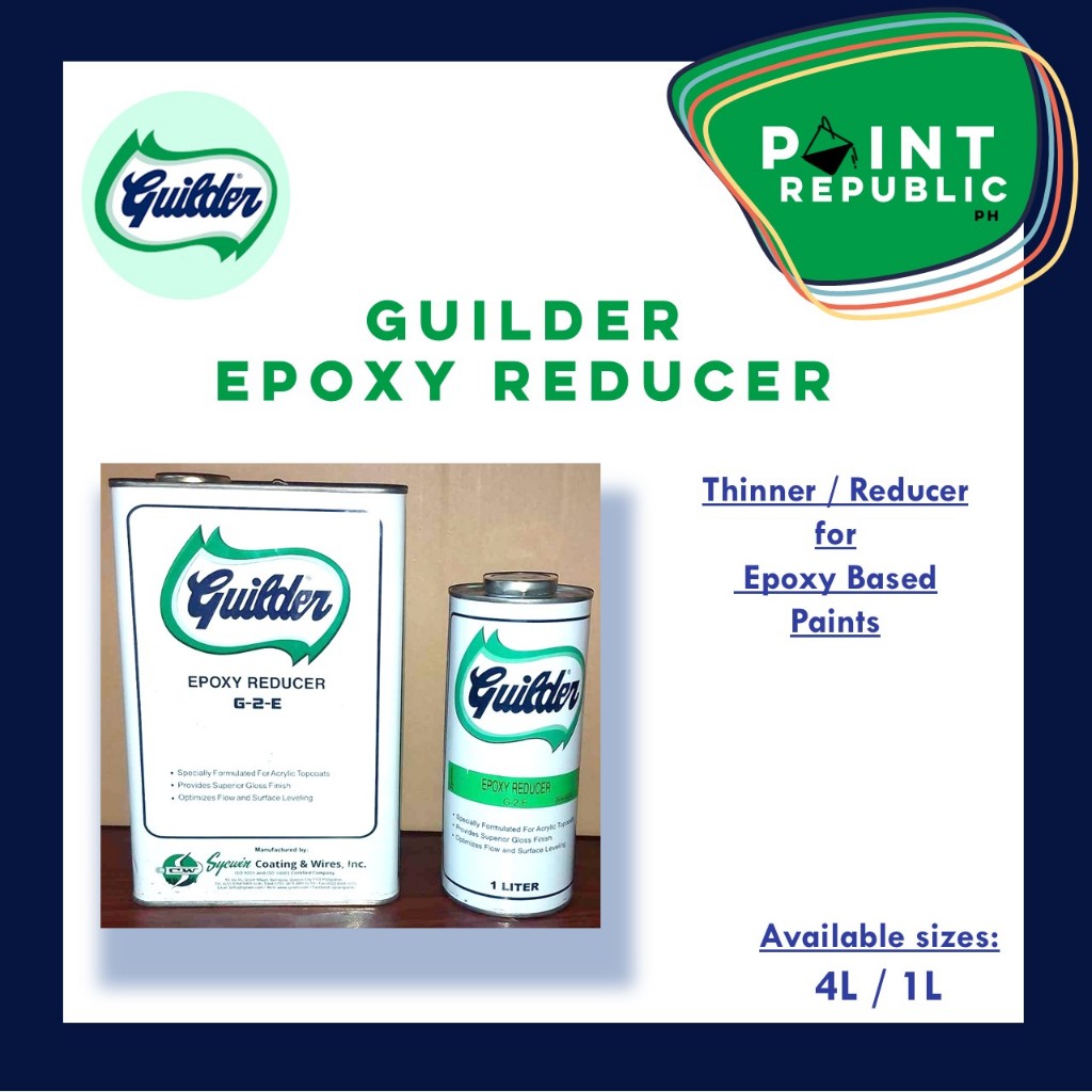 Guilder Epoxy Reducer (Thinner) for Epoxy Based Paints | Shopee Philippines