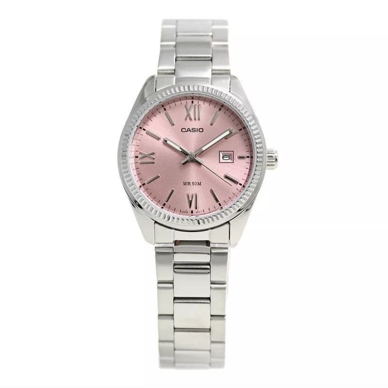 CASIO LADIES SILVER LTP 1302DD 4A1 | Shopee Philippines