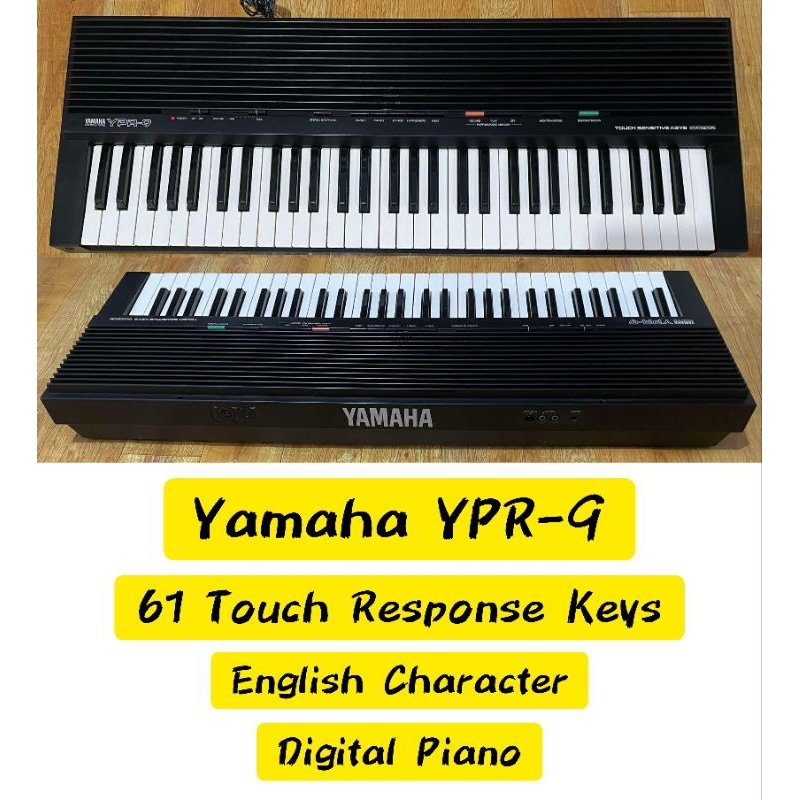 Yamaha YPR-9 (61 Touch Response Keys) Japan Surplus Keyboard Piano ...