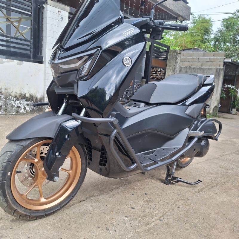 YAMAHA NMAX 155 TURBO V3 - CRASHGUARD HALF DESIGN (POWDER COATED ...