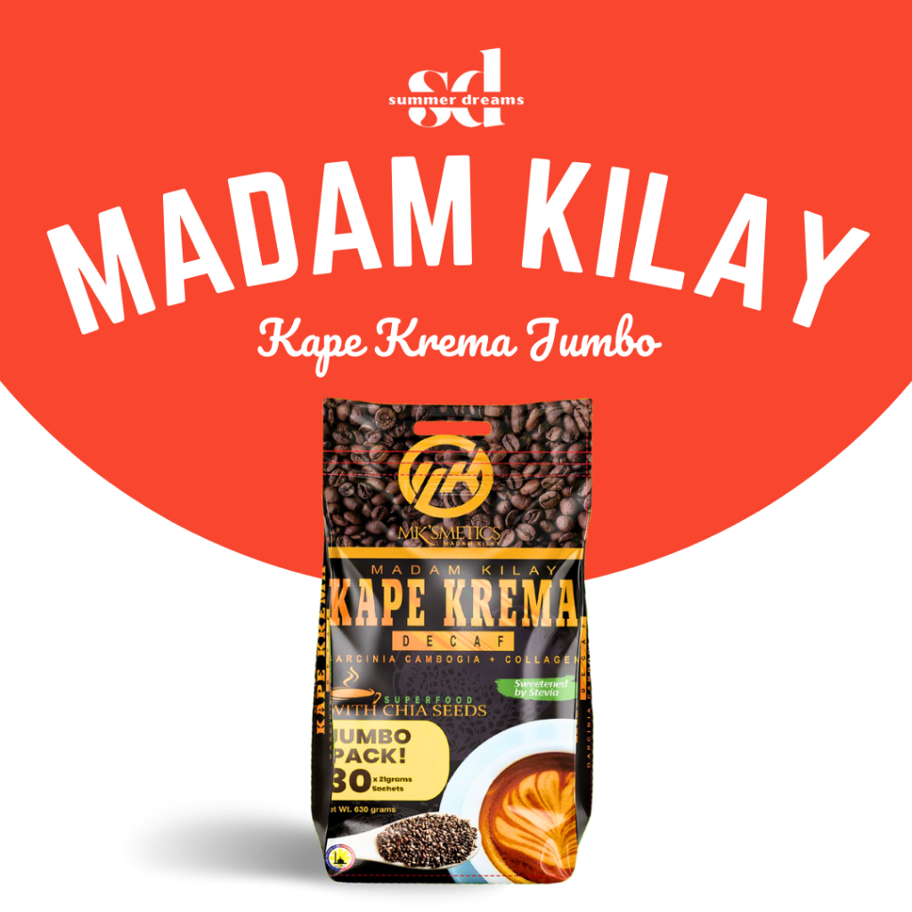 SLIMMING K Kape Krema Jumbo Madam Kilay Coffee Decaf Fat Burner ...