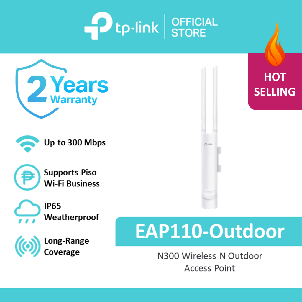 TP-Link Official Store | EAP110-Outdoor | Piso WiFi Access Point ...