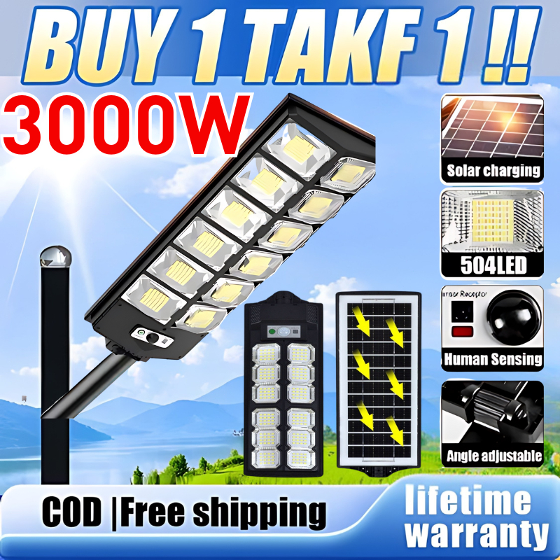Street light Solar 3000W Solar Light Outdoor Waterproof Solar LED ...