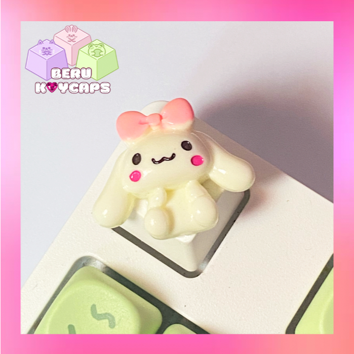 Cinnamoroll Keycaps for Mechanical Keyboard Beru Keycaps Sanrio Keycaps ...