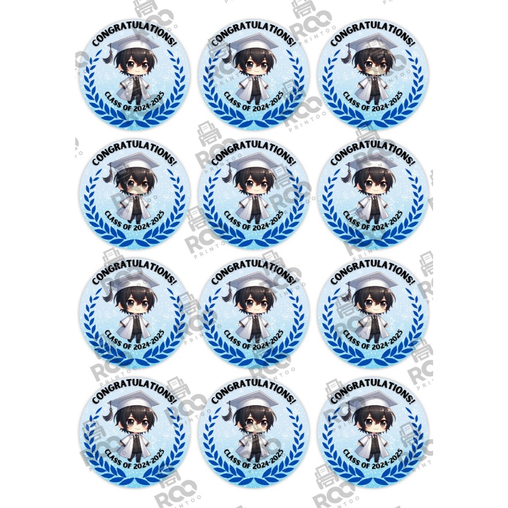 2025 GRADUATION GARLAND, RIBBON, LEI, LOGO, and CENTERPIECE - 12PCS 2 ...