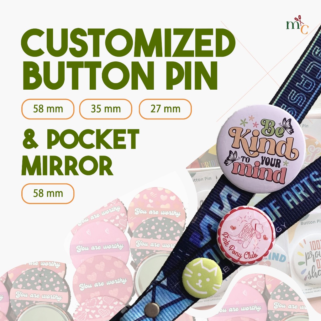 Customized Button Pin | Shopee Philippines