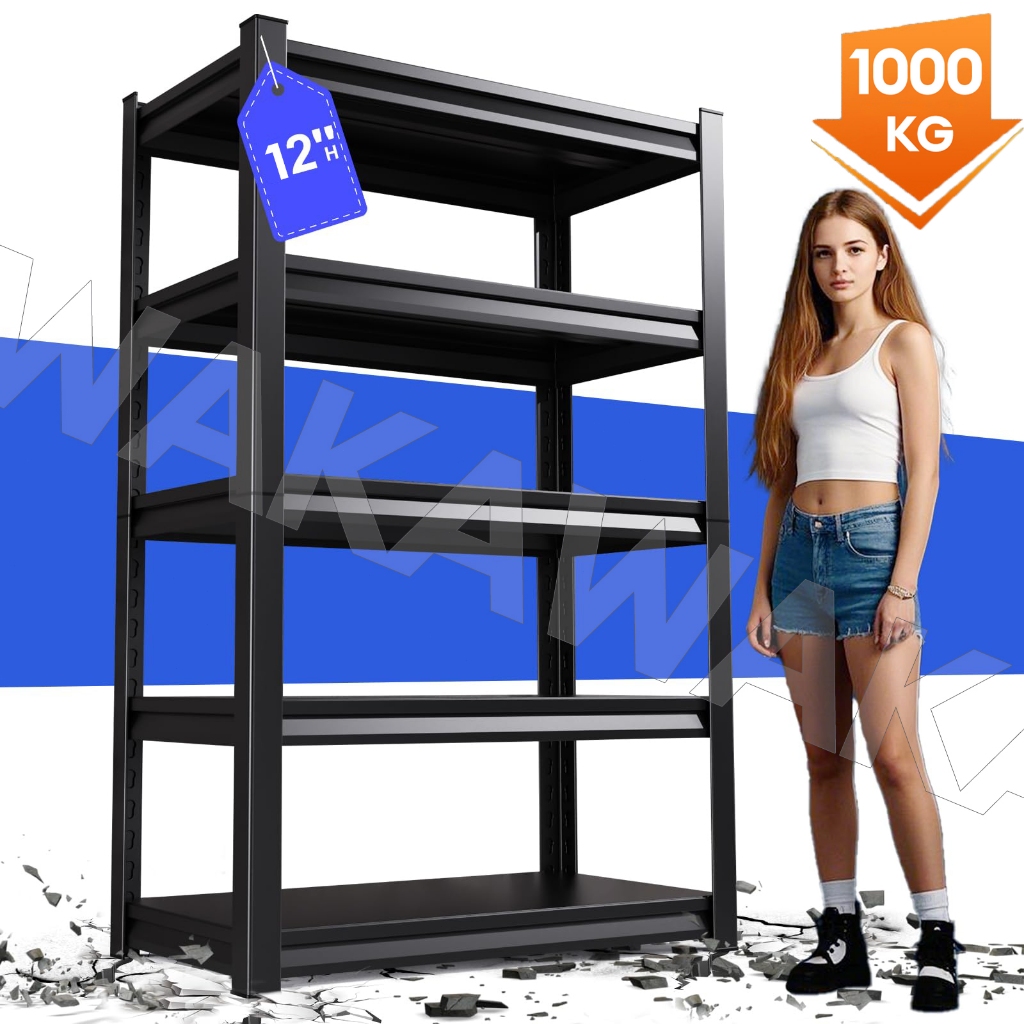 ALL Metal Rack Organizer Layer Steel Rack Shelves Heavy duty 4/5/6 ...
