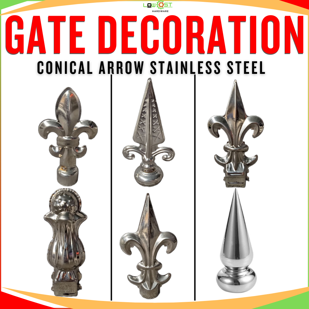 Conical Arrow for Gate Design Arrow Wrought stainless spear bangkaw ...
